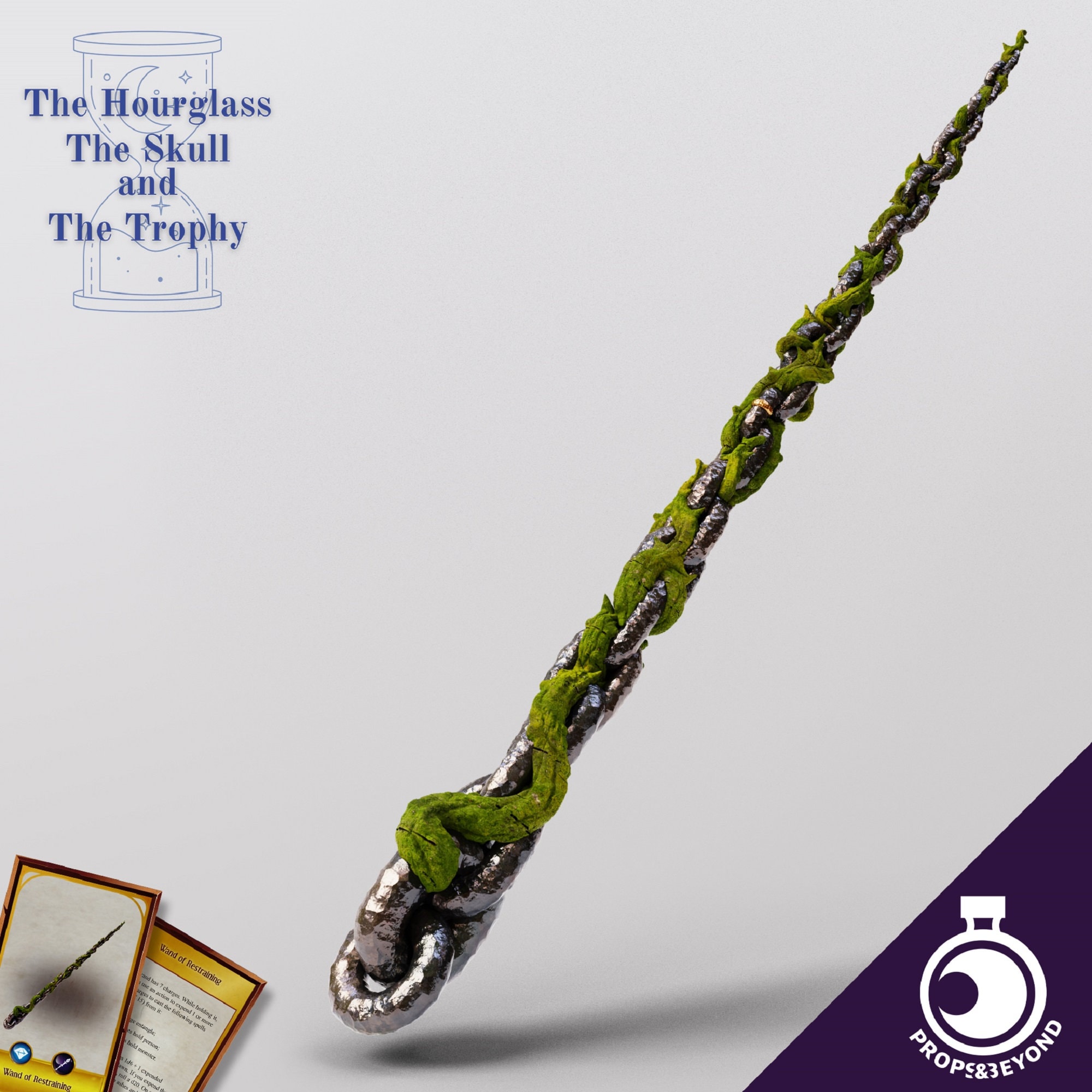 Wand of Restraining / Tabletop Prop / Cosplay Prop Props and - Etsy