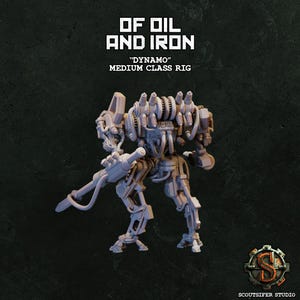 Medium Class Rig Dynamo / Tabletop Model / Wargaming Miniature ...
