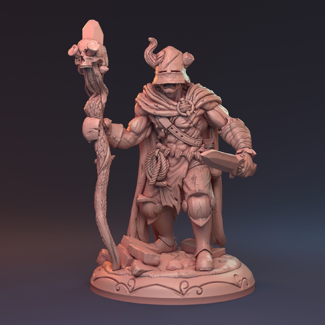 Recko the Ghoul Warrior / Tabletop Model / Miniature Figurine ...