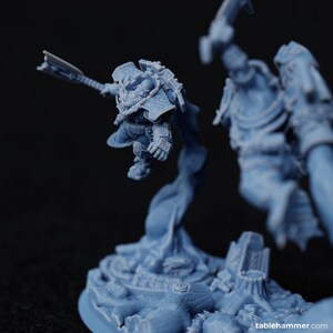 Jetpack Dwarf Vs Orc Diorama / Tabletop Model / Wargaming Miniature ...