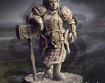 Silus the Knight / Tabletop Model / Miniature Figurine DM Stash - Etsy