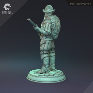 Feleng Mans the Hunter / Tabletop Model / Miniature Figurine | Mythreal ...