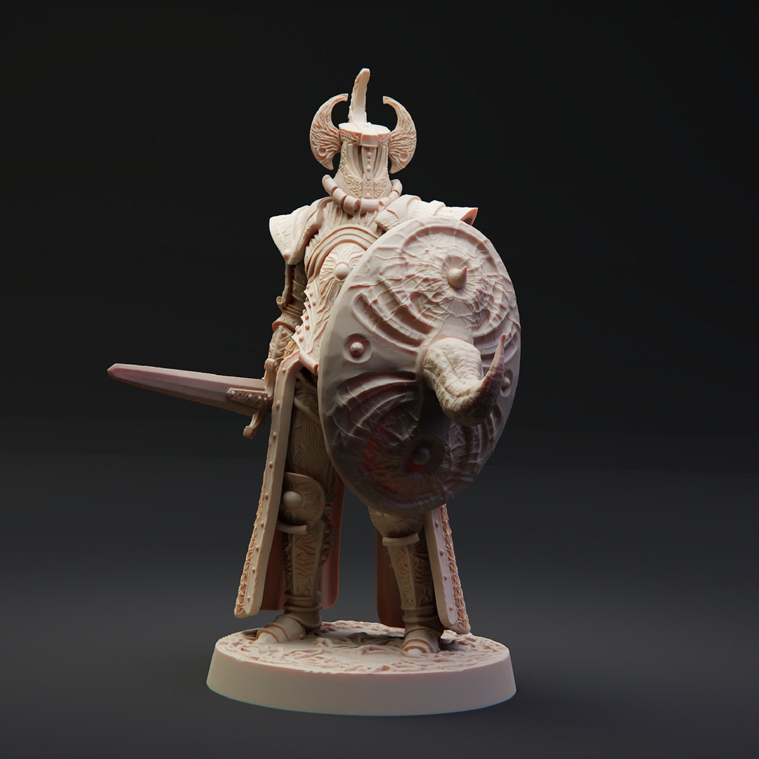 Apex Knight / Tabletop Model / Miniature Figurine | Realstone ...