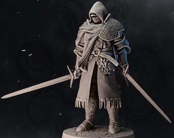 Vagabond Knight / Tabletop Model / Miniature Figurine Realstone ...