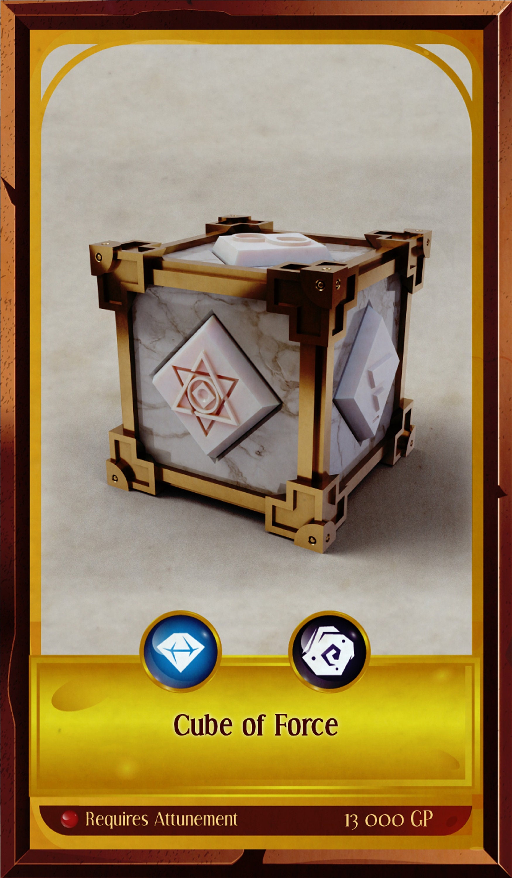 Cube of Force / Tabletop Prop / Cosplay Prop Props and - Etsy