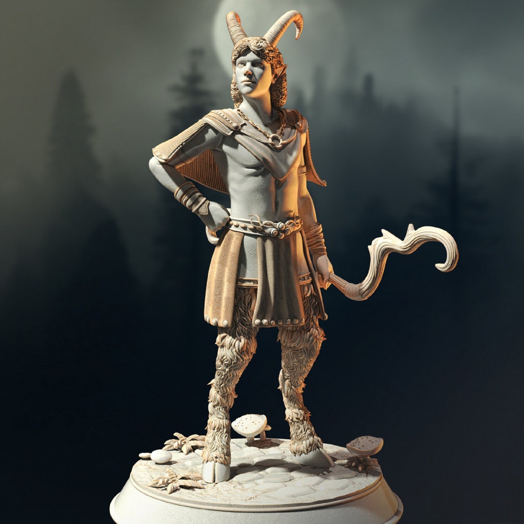 Ranacio the Satyr Hunter / Tabletop Model / Miniature Figurine | DM ...