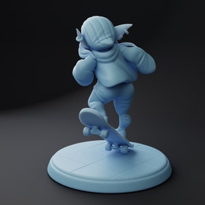 Jane the Skater Goblin / Tabletop Model / Miniature Figurine | Twin ...