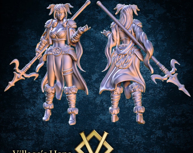 Freya Norse Goddess 32-100mm Miniature - Etsy