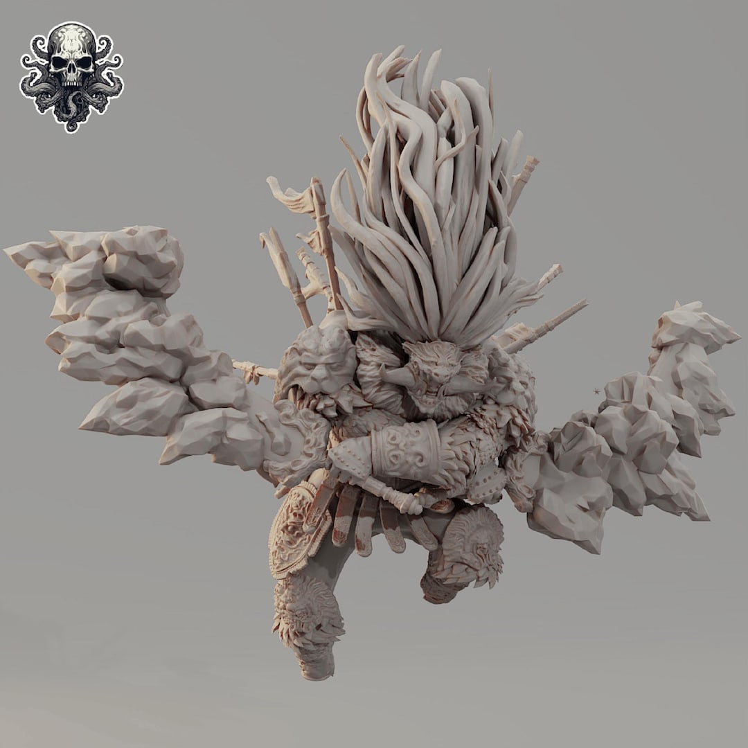 Redmane General / Tabletop Model / Miniature Figurine | Realsteone ...