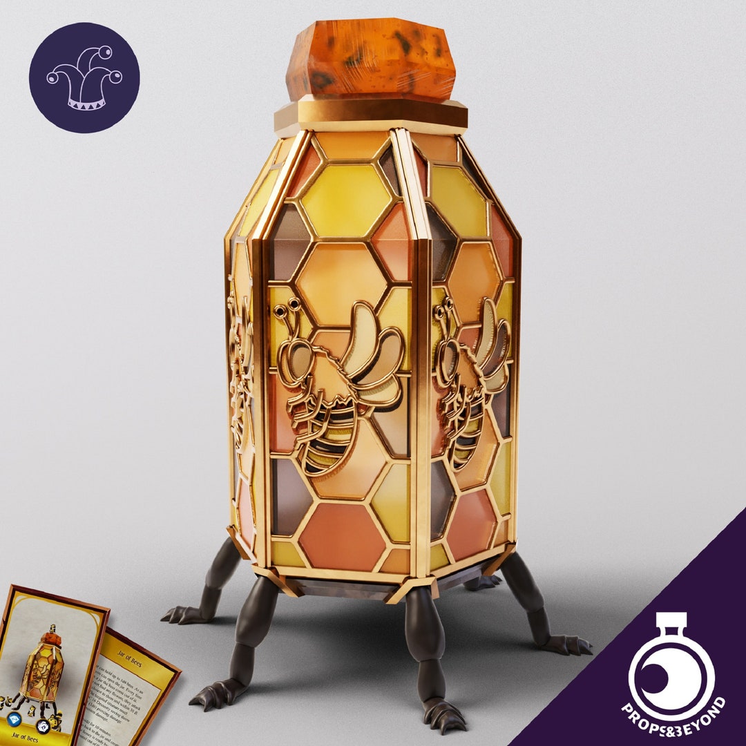 Jar of Bees and Bumblecats / Tabletop Prop / Cosplay Prop | Props and ...