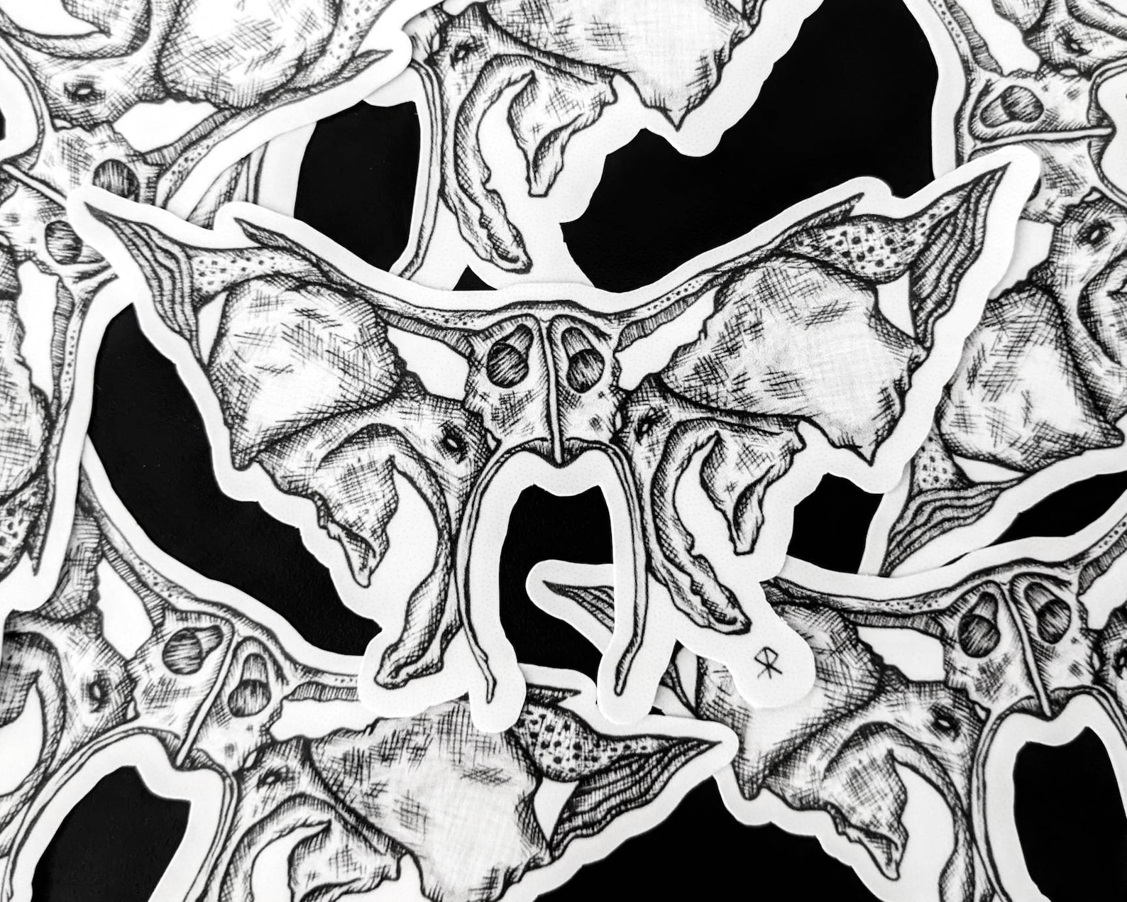 Sphenoid Bone Aka butterfly Bone Sticker & - Etsy