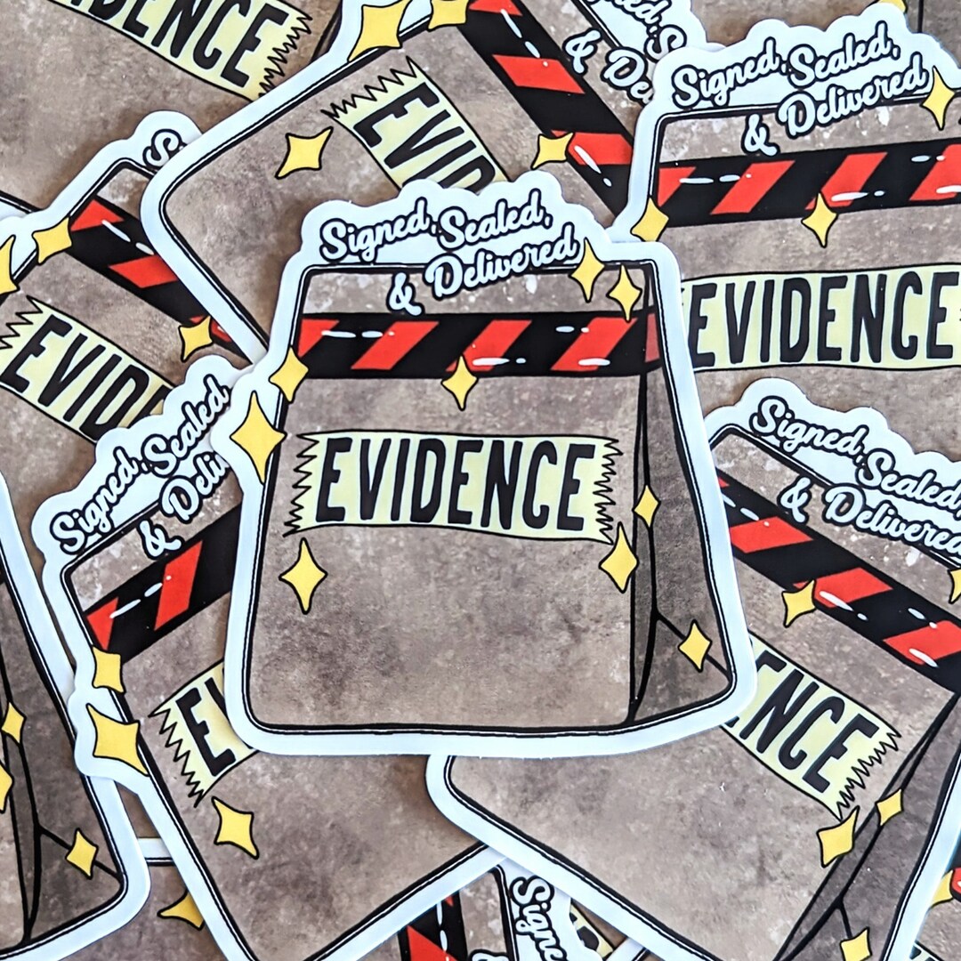 Signed, Sealed, and Delivered Sticker & Magnet by Skye Rain Art ...