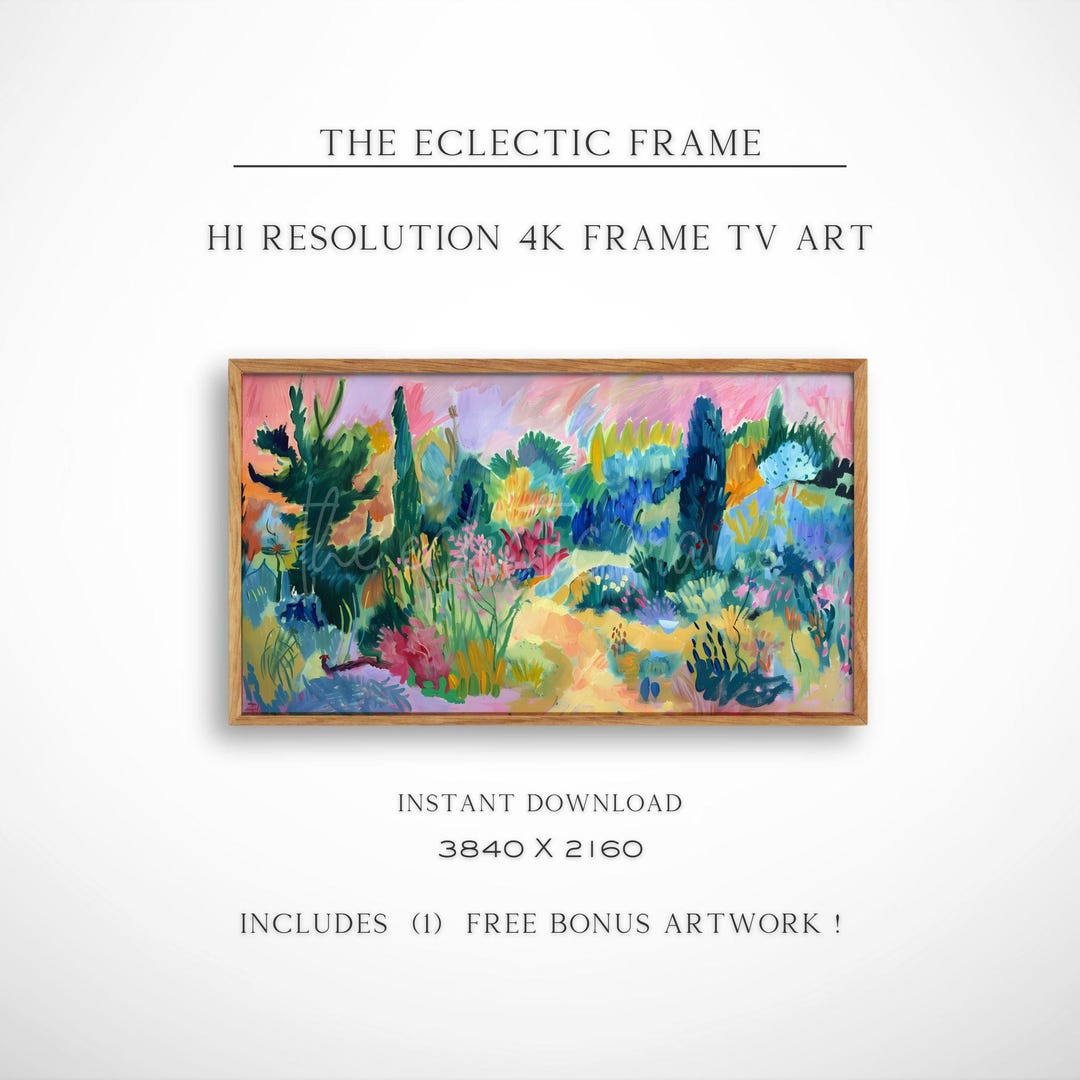 Matisse Frame TV Wall Art, Aesthetic Wall Art, Printable Matisse ...