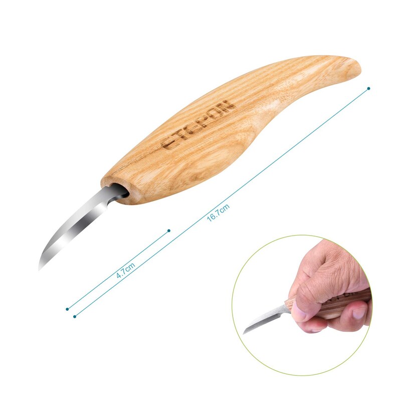Wood Carving Tool Detail Carving Knife for Fine Wood Chip Carving and ...