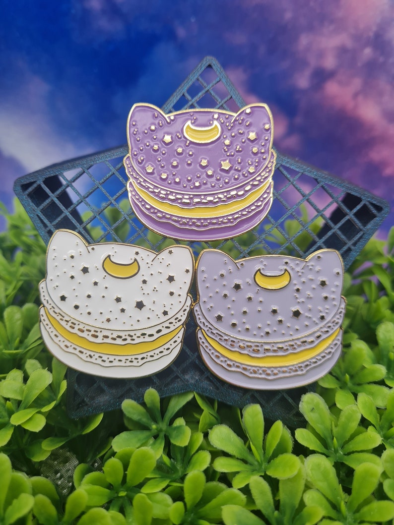 Sailor's Delight Macaron Enamel Pins Sailor Moon - Etsy