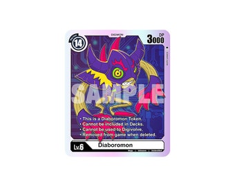 Diaboromon Token | Etsy
