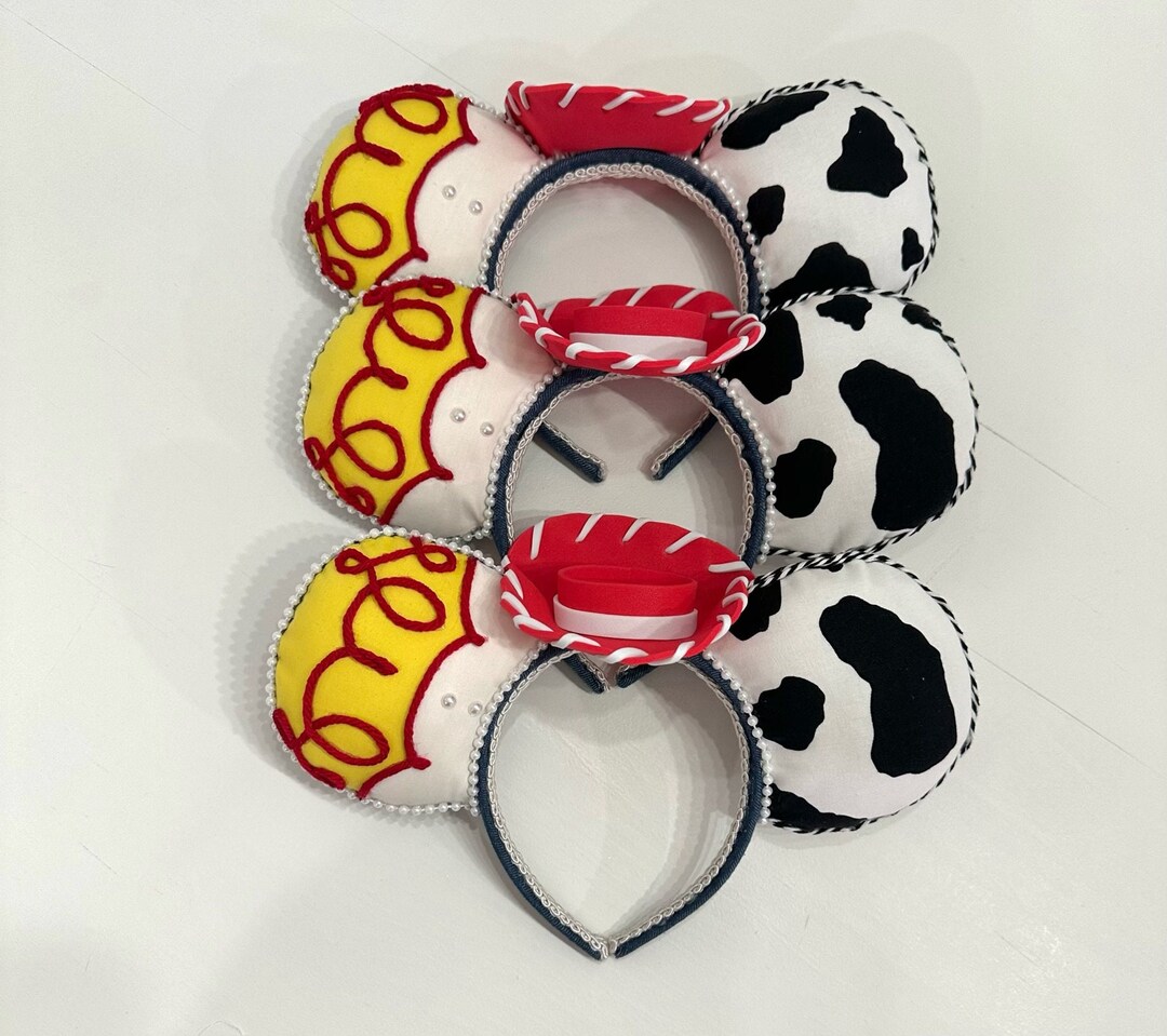 Toy Story Inspired Ears, Minnie Mouse Inspired Ears, Jessie Inspired ...