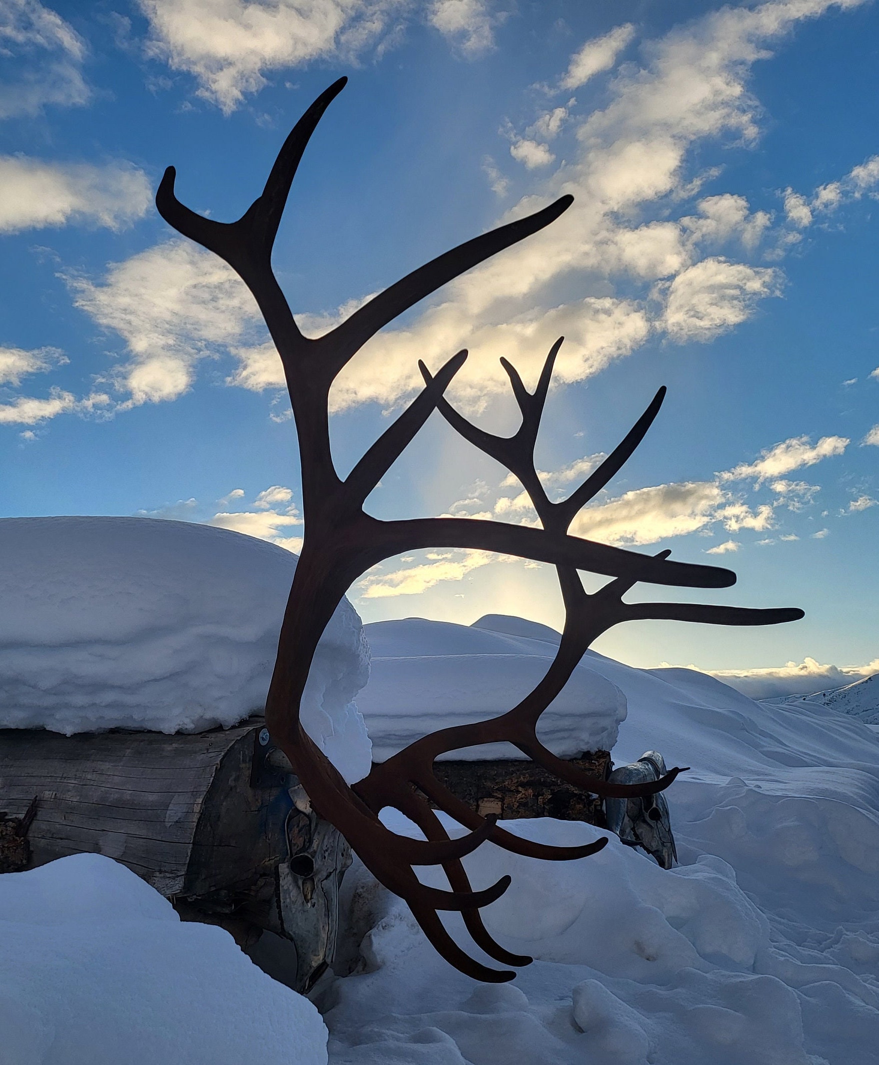 Nontypical Hand Forged Rocky Mountain Elk Replica - Etsy