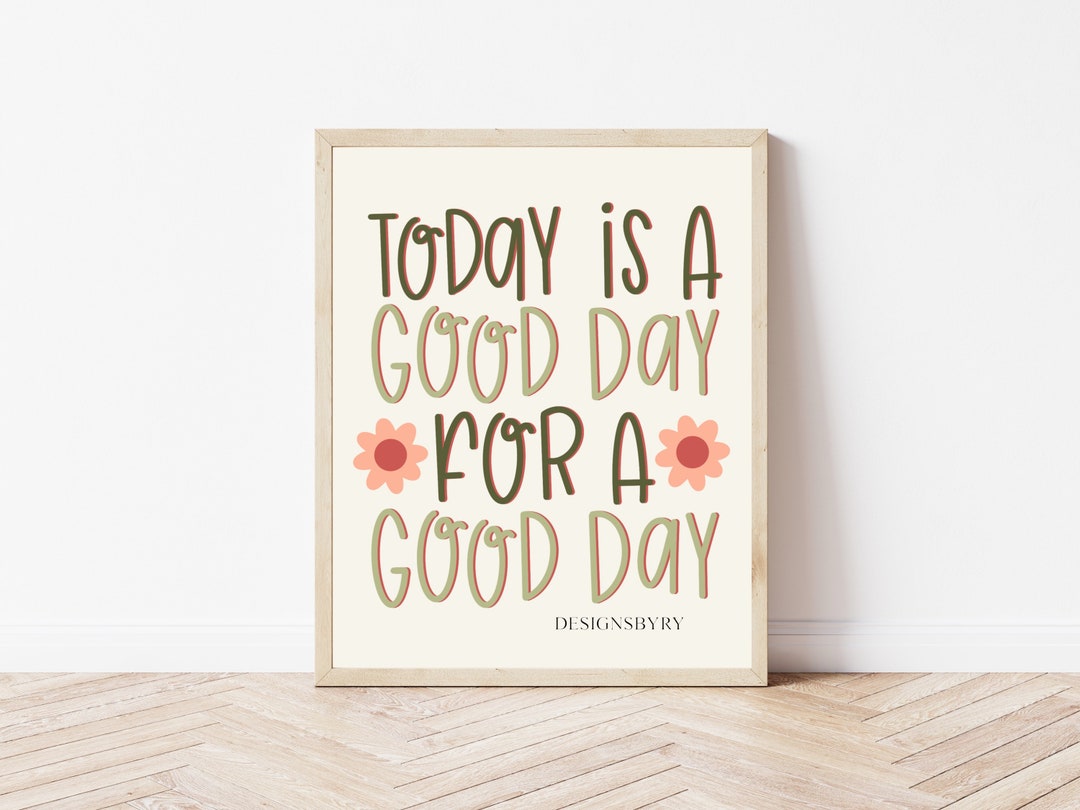 Inspirational Quote Wall Decor, Wall Art, Wall Art Decor, Wall Prints ...