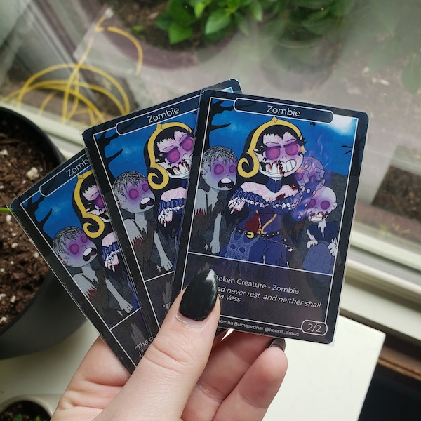 Zombie Token - Etsy