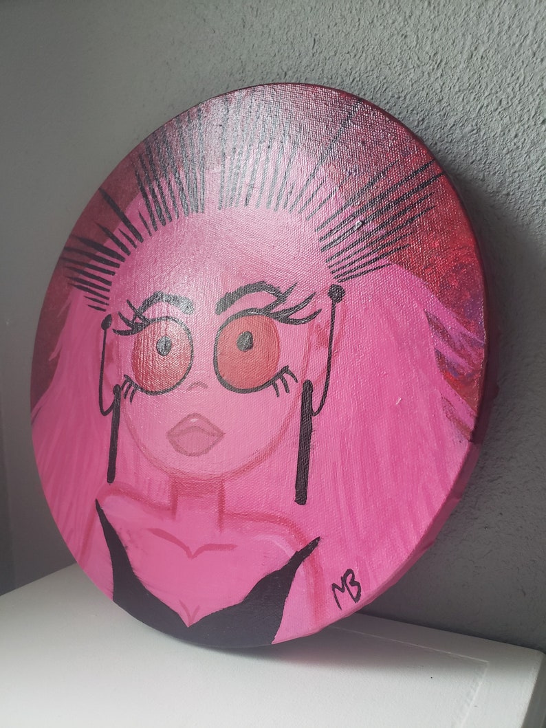 Queen of the Underworld - Lore Olympus Persephone Painting - Etsy