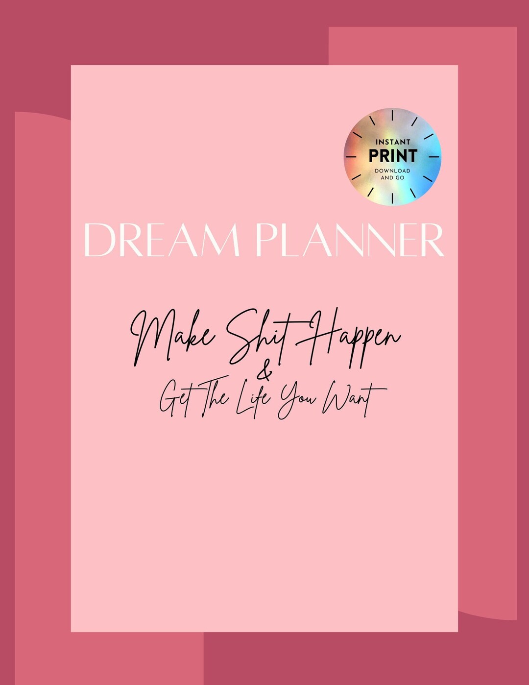 Printable Dream Planner and Organizer - Etsy