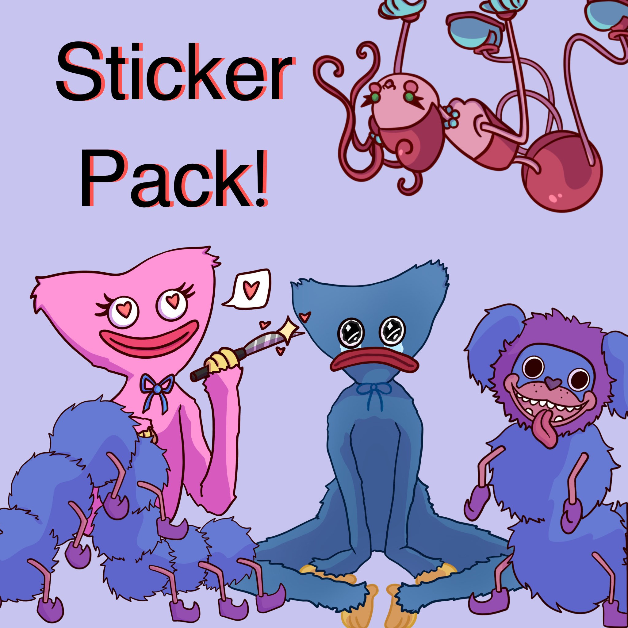 Poppys Playtime Sticker Pack - Etsy