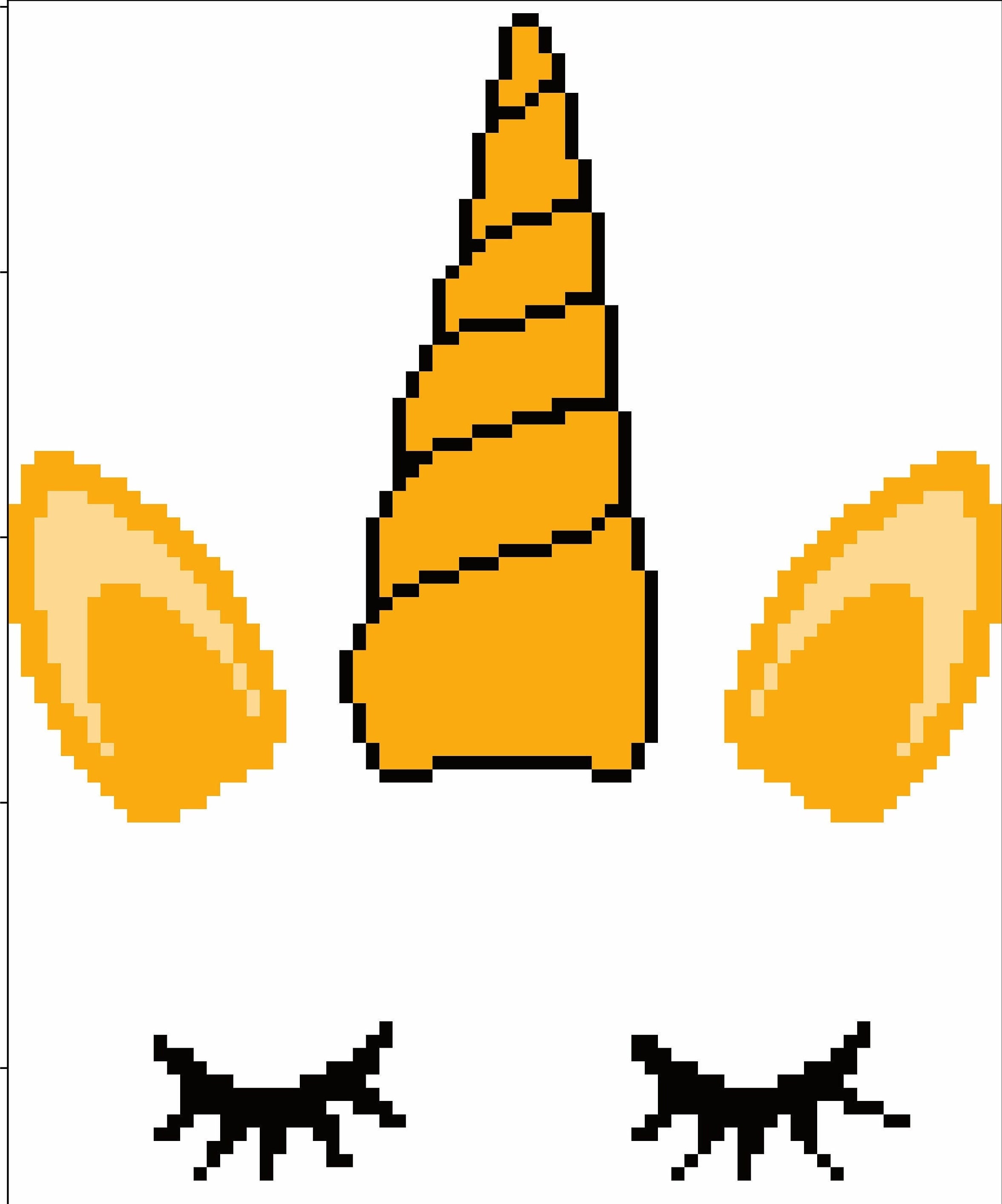 Corner to Corner (C2C) Crochet Graphghan Pattern - Unicorn - Etsy