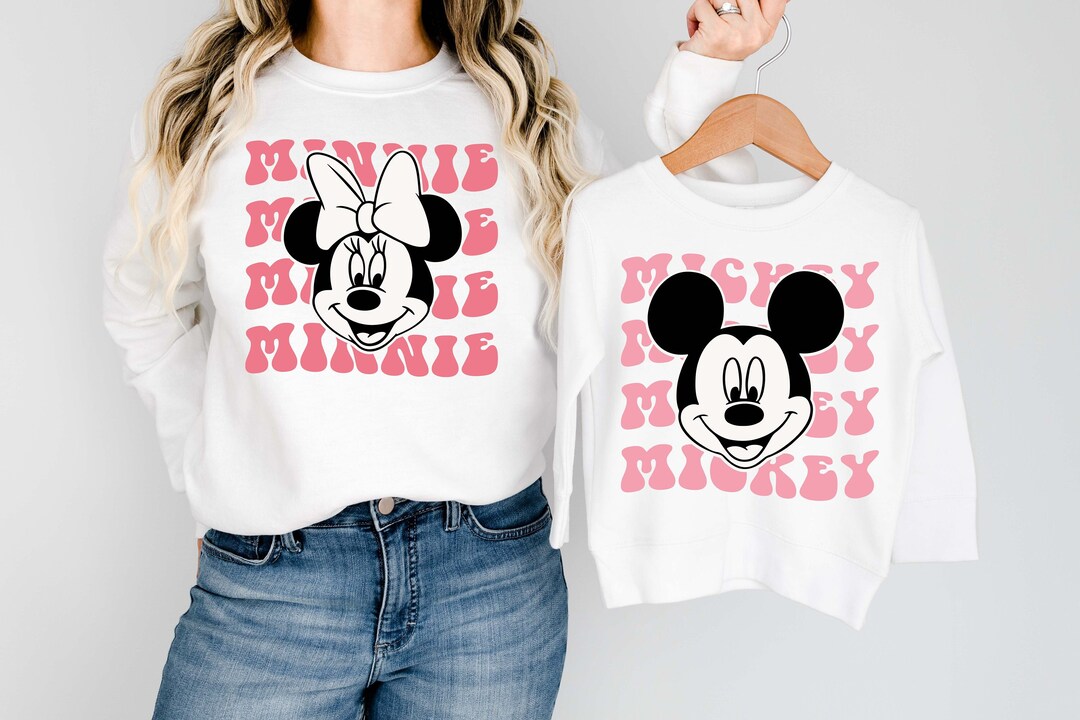 Retro Mouse SVG Png, Magical Mouse SVG, Family Trip SVG, Customize Gift ...