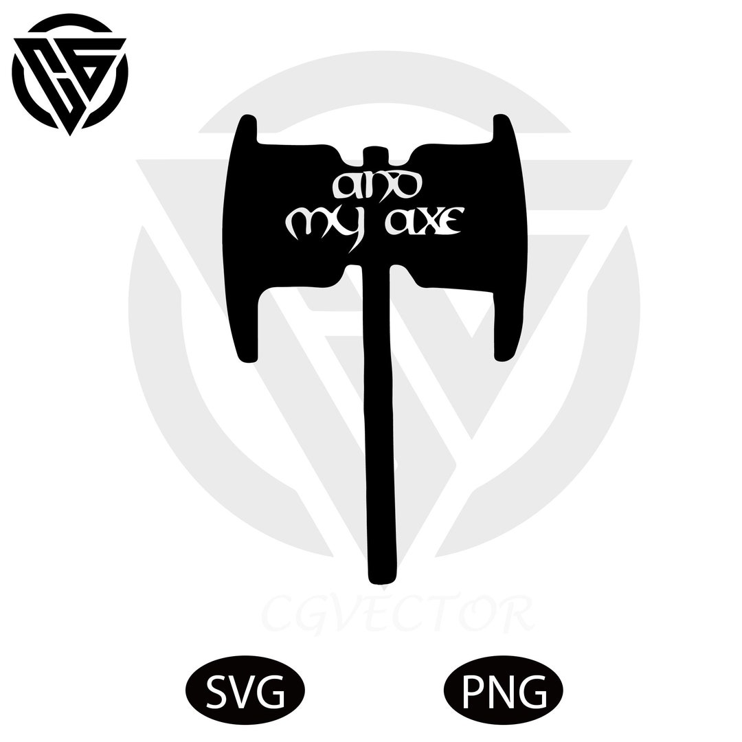 Lord of the Rings and My Axe Svg Gimli SVG Sticker Lotr Bandanna Mask ...