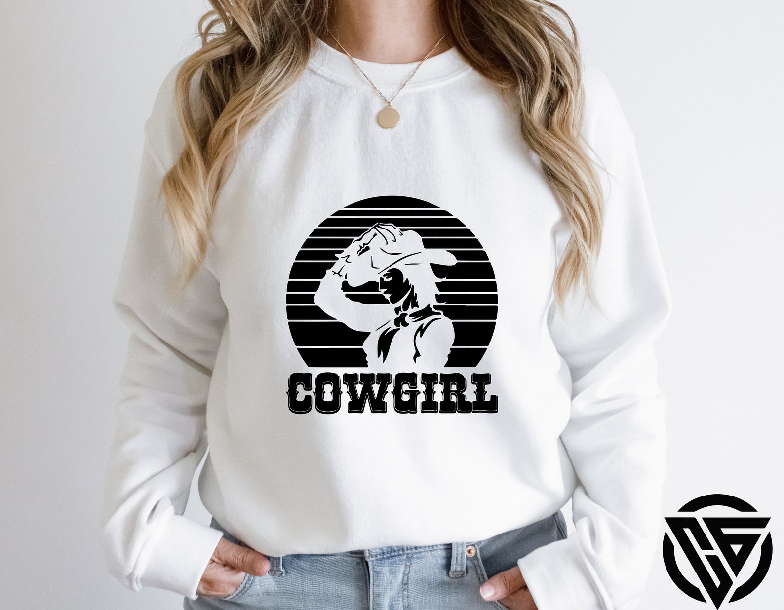 Cowgirl SVG Western SVG Cowgirl Silhouette Svg Western Girl - Etsy