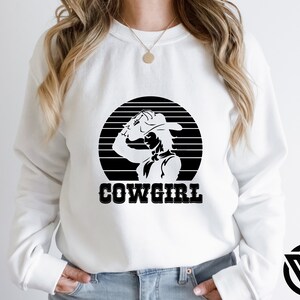 Cowgirl SVG, Western SVG, Cowgirl Silhouette Svg, Western Girl Svg ...