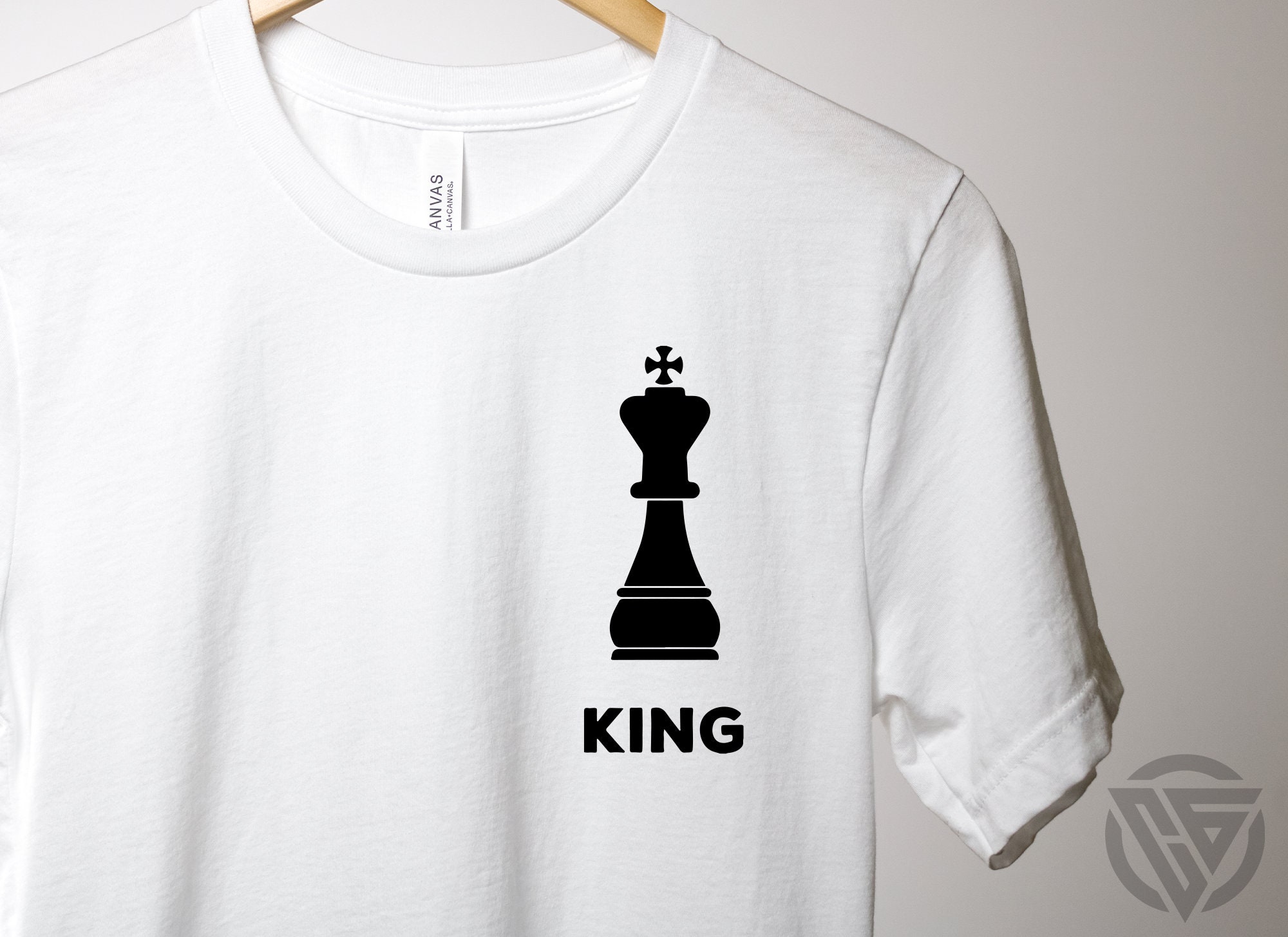 King Svg Chess King Svg Chess Silhouette T-shirt Svg - Etsy