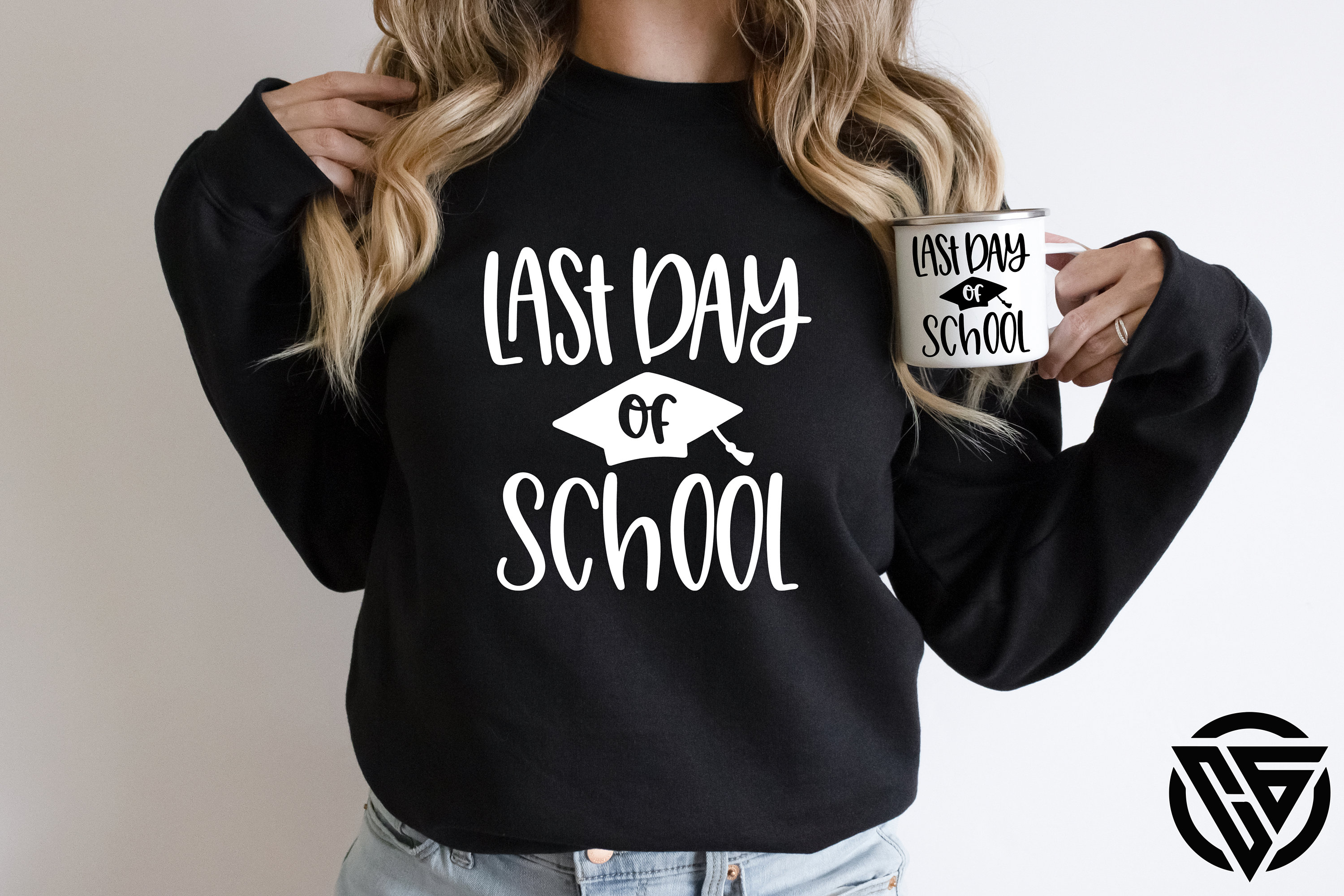 Letzter Tag der Schule SVG, Abschluss SVG, Cute School Out SVG, CoolEs ...