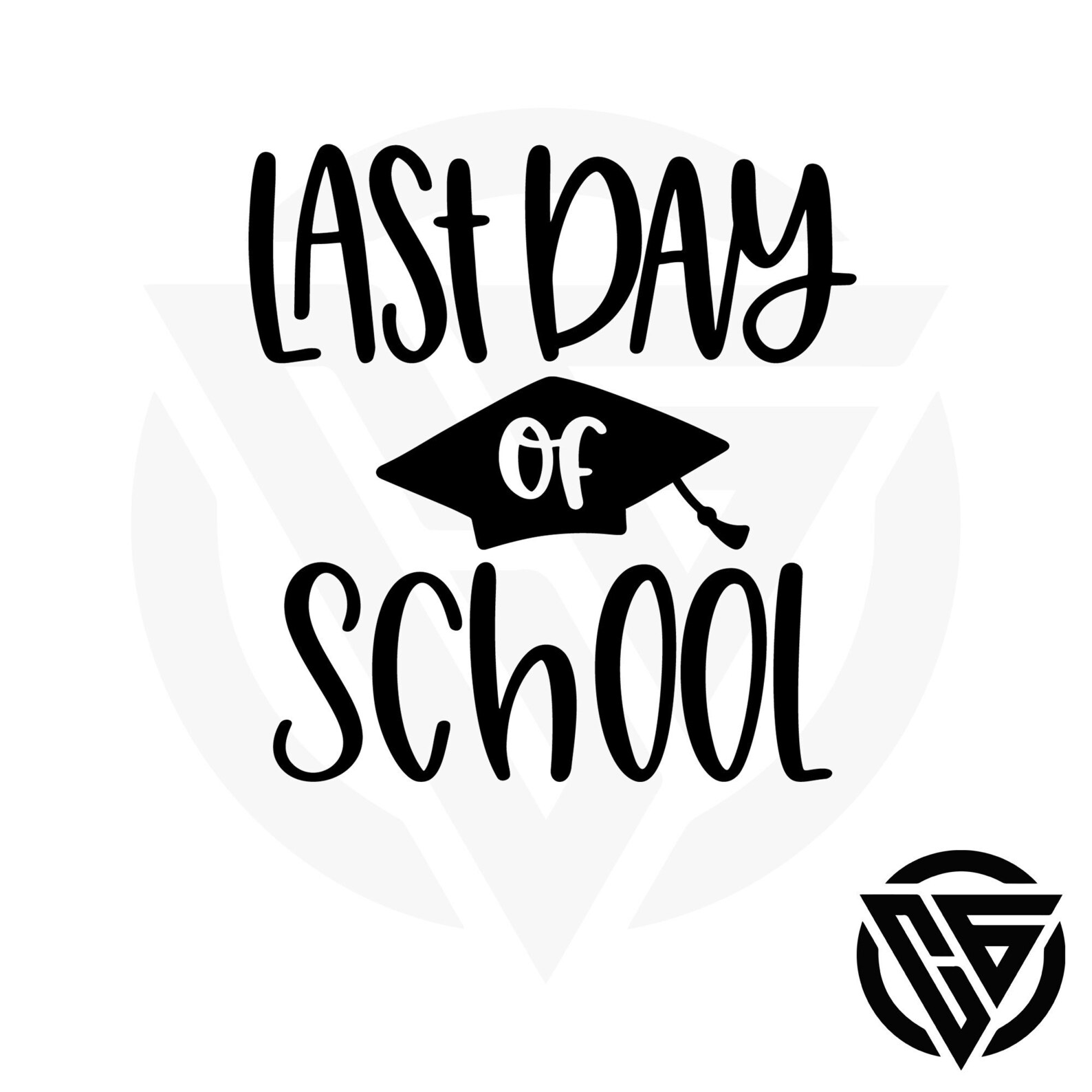 Letzter Tag der Schule SVG, Abschluss SVG, Cute School Out SVG, CoolEs ...