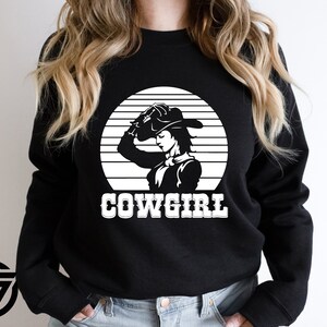 Cowgirl SVG, Western SVG, Cowgirl Silhouette Svg, Western Girl Svg ...