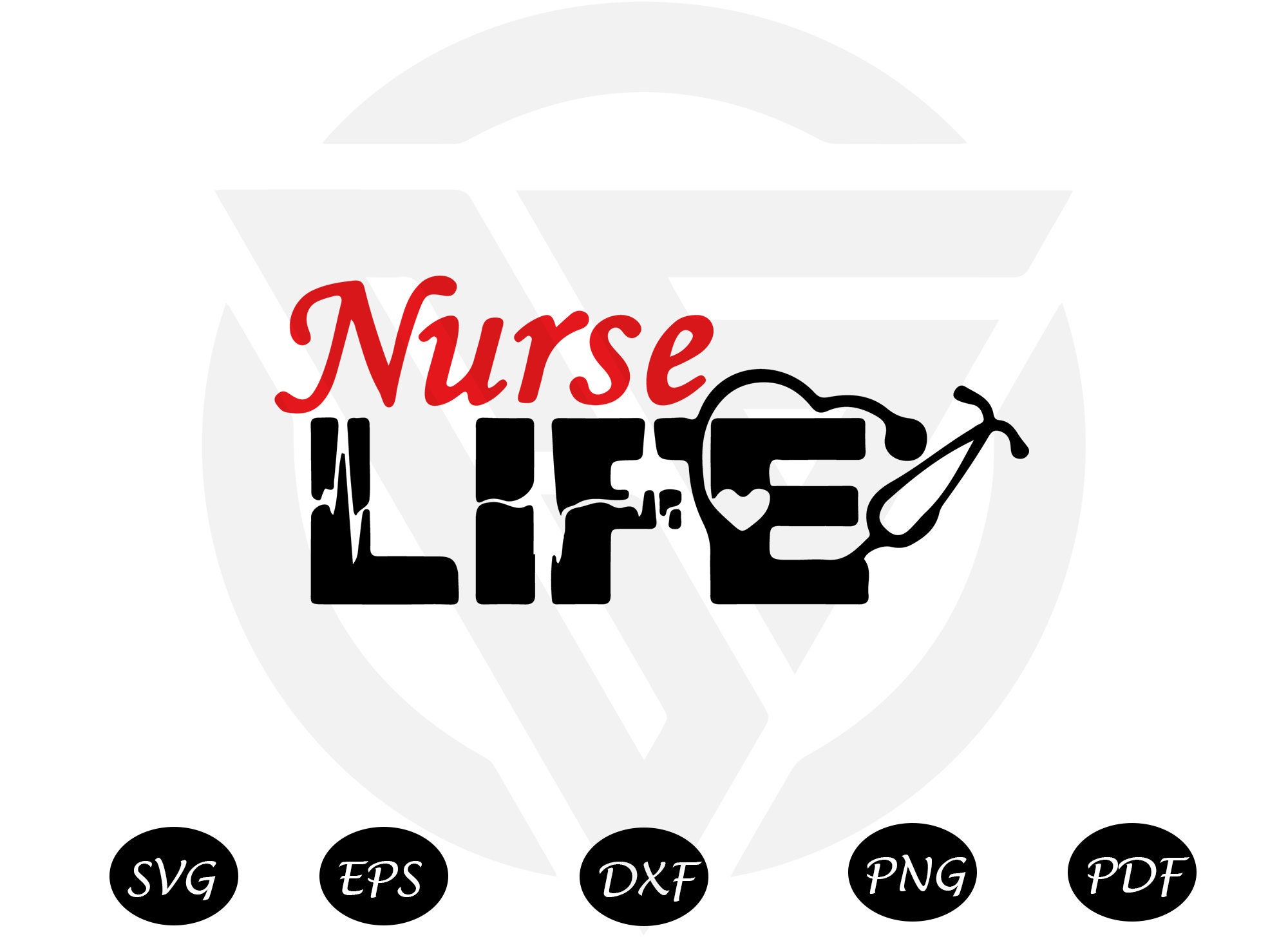Nurse Life Svg Nurse SVG Nurse Life DXF Nurse Life PNG Cut - Etsy
