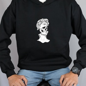 David Statue Skull Svg, David Portrait Svg, David Wall Decor Svg, Greek ...