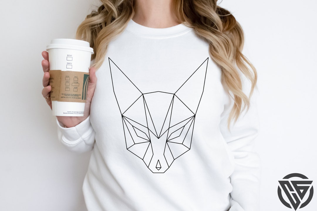 Geometric Fox SVG, Wild Animal Clipart, Geometric Wild Animal Design ...