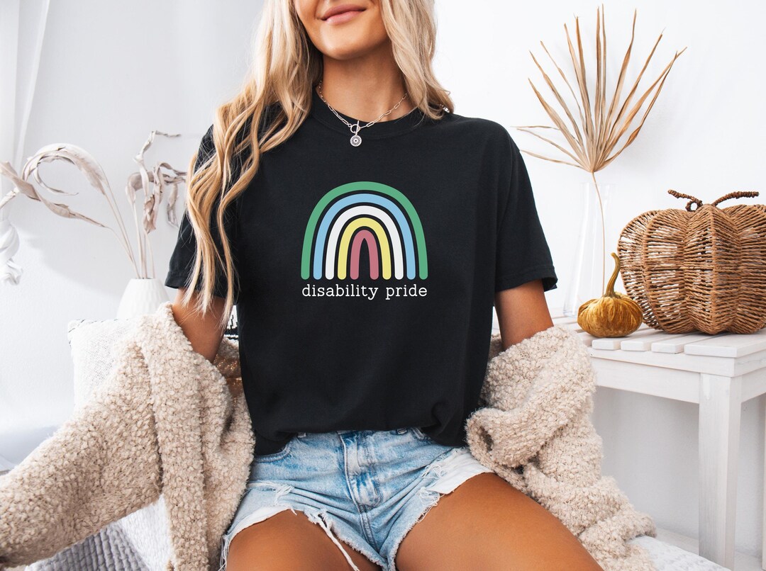 Disability Pride Shirt, Comfort Colors T-shirt, Disabled Shirt ...