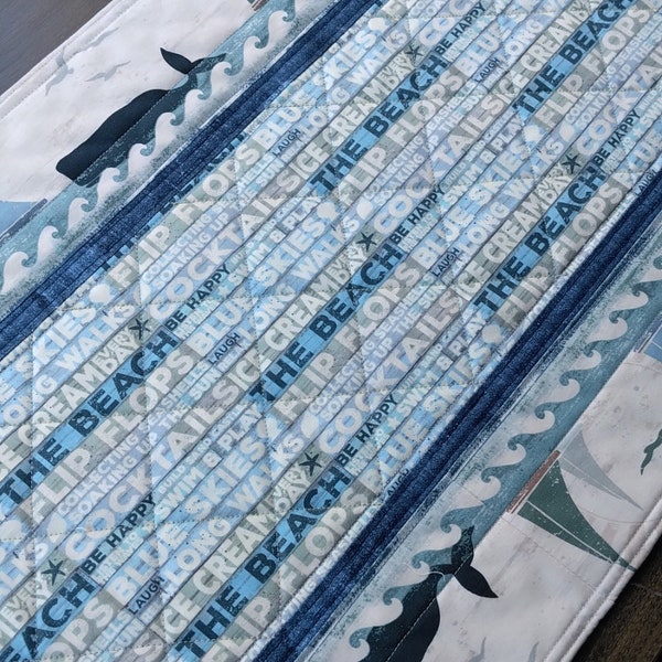 Beach Table Runner - Etsy