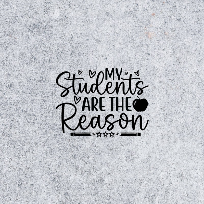 My Students Are the Reason - Etsy