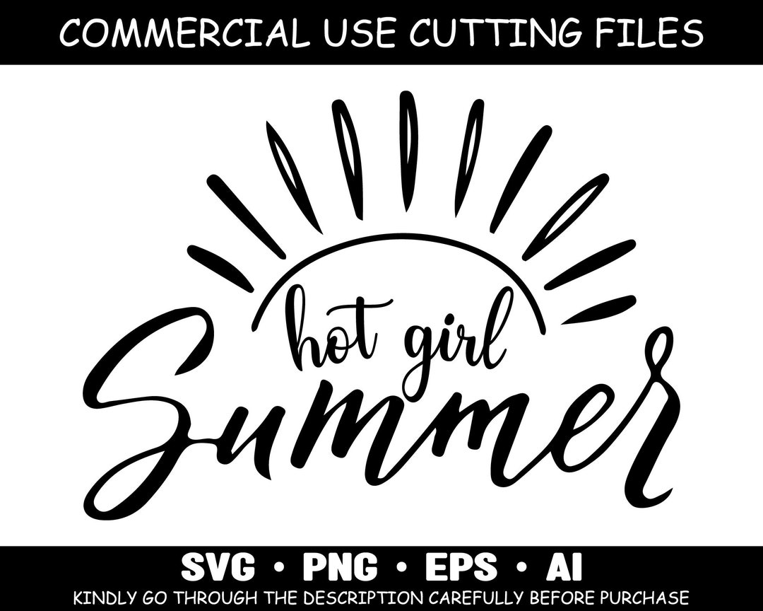 Hot Girl Summer Svg Beach Svg Summer Svg Beach Life Svg Etsy Hong Kong