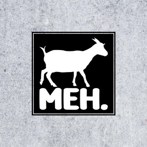 Meh Funny Goat Svg, Goat Svg Png, Boer Goat Lover Svg, Goat Cut File ...