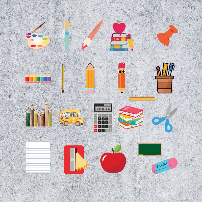 School Clip Art - Etsy