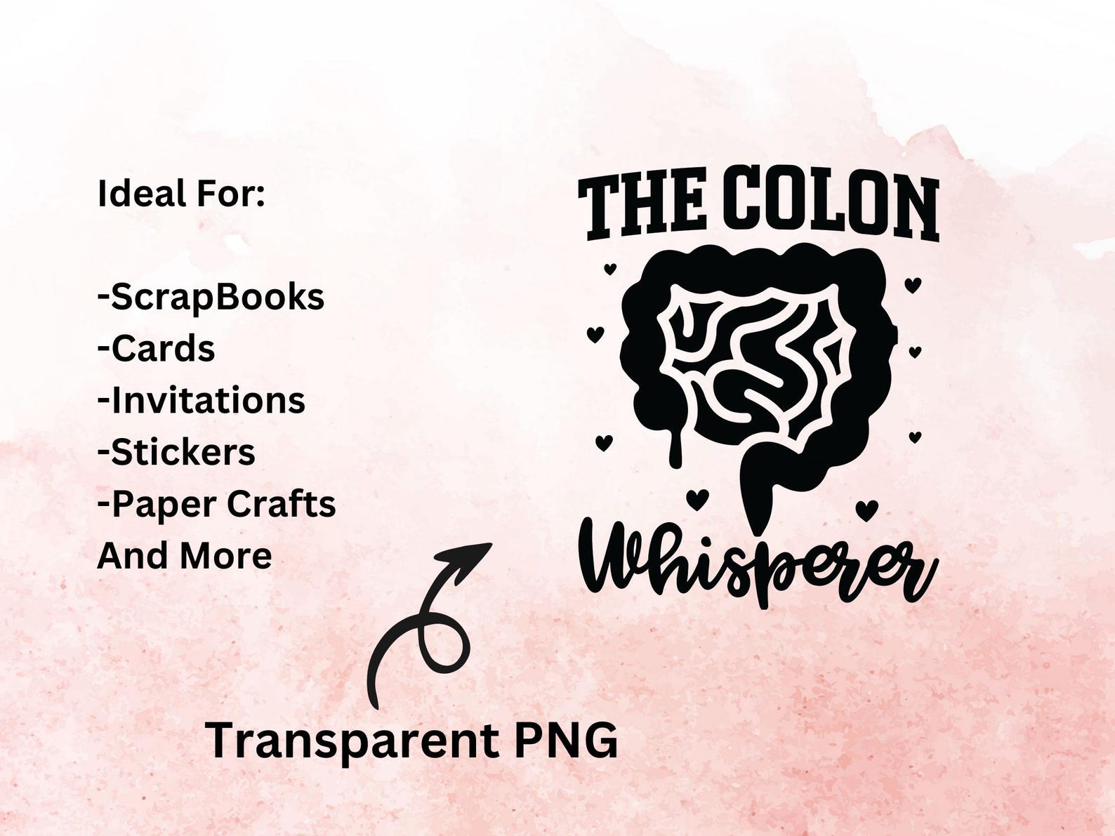 The Colon Whisperer Svg, Gastro Svg Png, Gastroenterology Svg, Funny ...