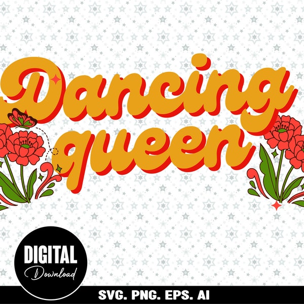 Dancing Queen Svg - Etsy