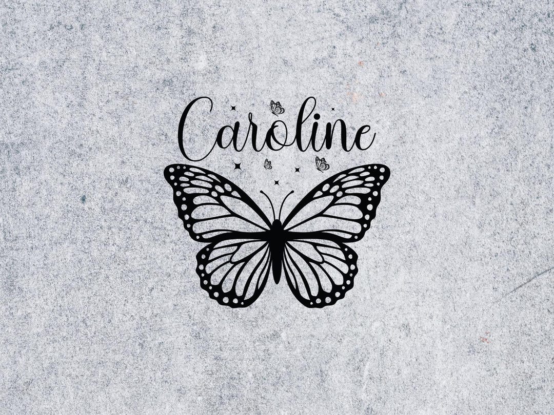 Caroline Svg, Citações De Borboleta Png, Borboleta Svg, Motivacional ...