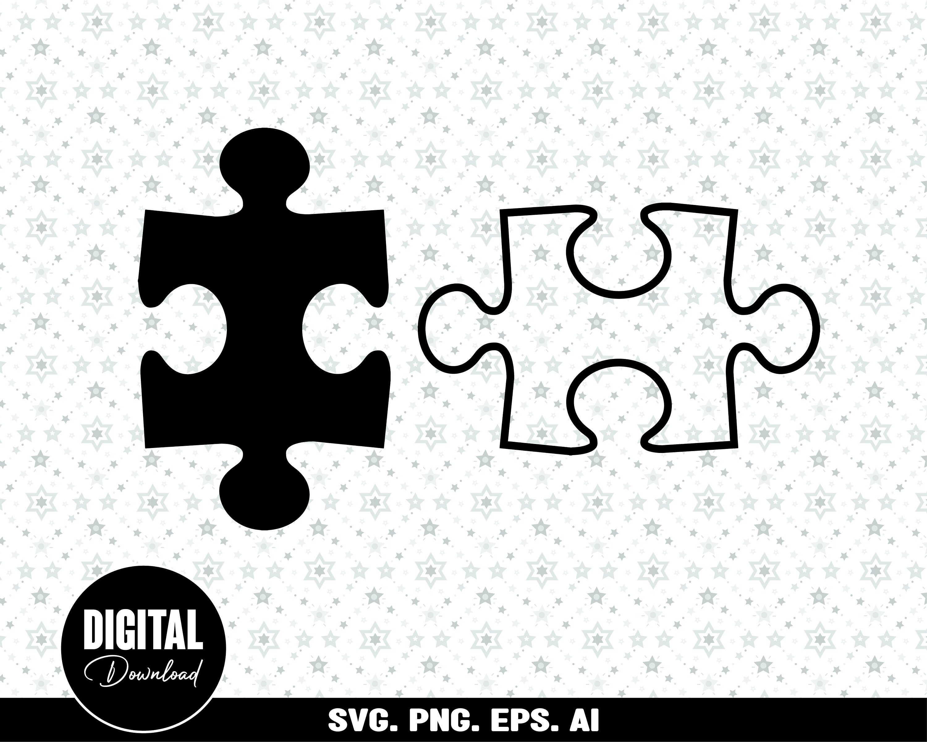 Puzzle Pieces Svg, Puzzle Svg, Autism Puzzle SVG, Svg, Png, Puzzle ...