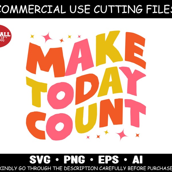 Make Today Count - Etsy